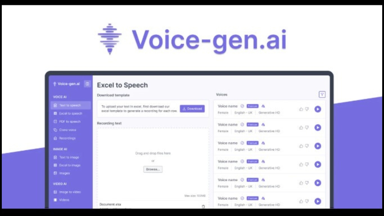 Voice-Gen.Ai Lifetime Deal Review: Unleash Limitless Creativity